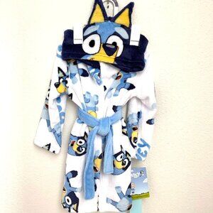 Bluey | Pajamas | Target Toddler Bluey Cosplay Hooded Plush Robe Belted ...